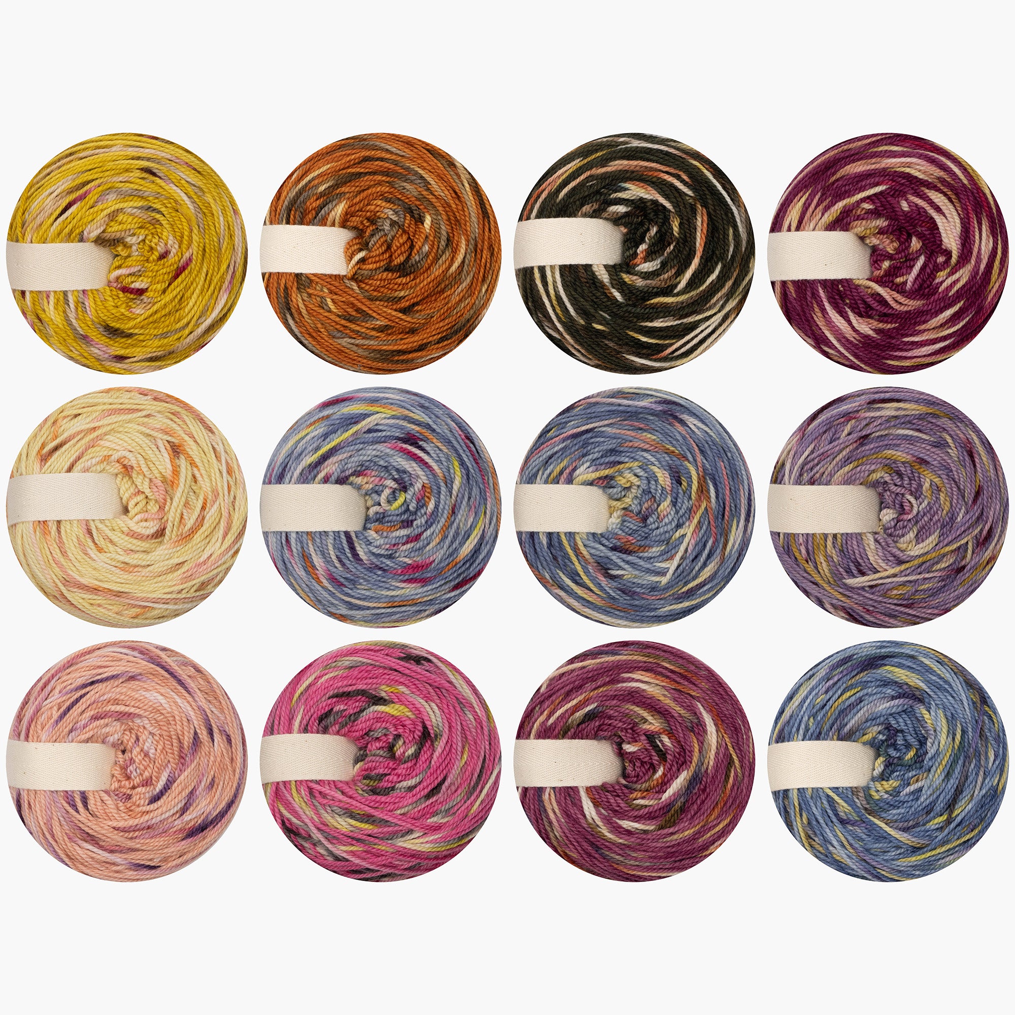 Naturally hand dyed yarn from Canada